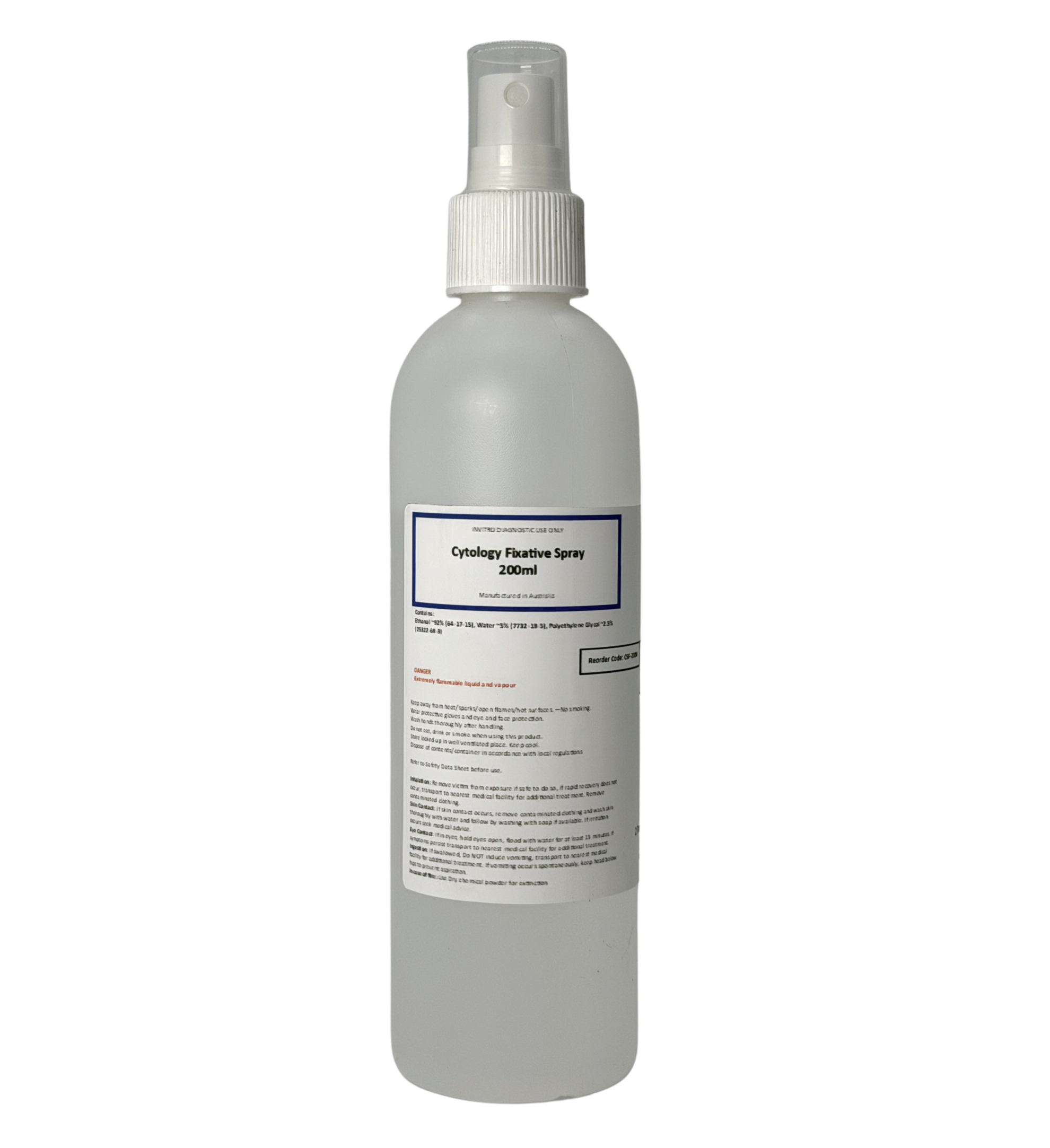 Cytology Spray Fixative (200ml/Bottle) | Buy Online at Hurst Scientific