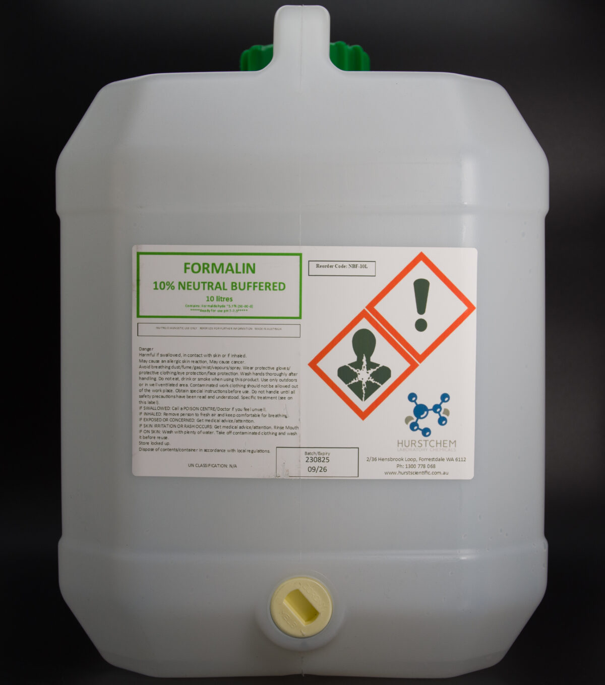 formalin 10% neutral buffered | Buy Online at Hurst Scientific