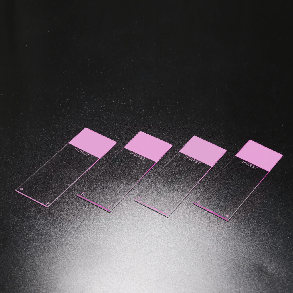 microscope slide colourfrost 90° ground edge. adhesive coated | Buy ...