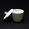 crucible porcelain medium wall with lid | Buy Online at Hurst Scientific