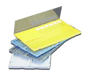 m750 slide folder with hinged lid, polystyrene | Buy Online at Hurst ...