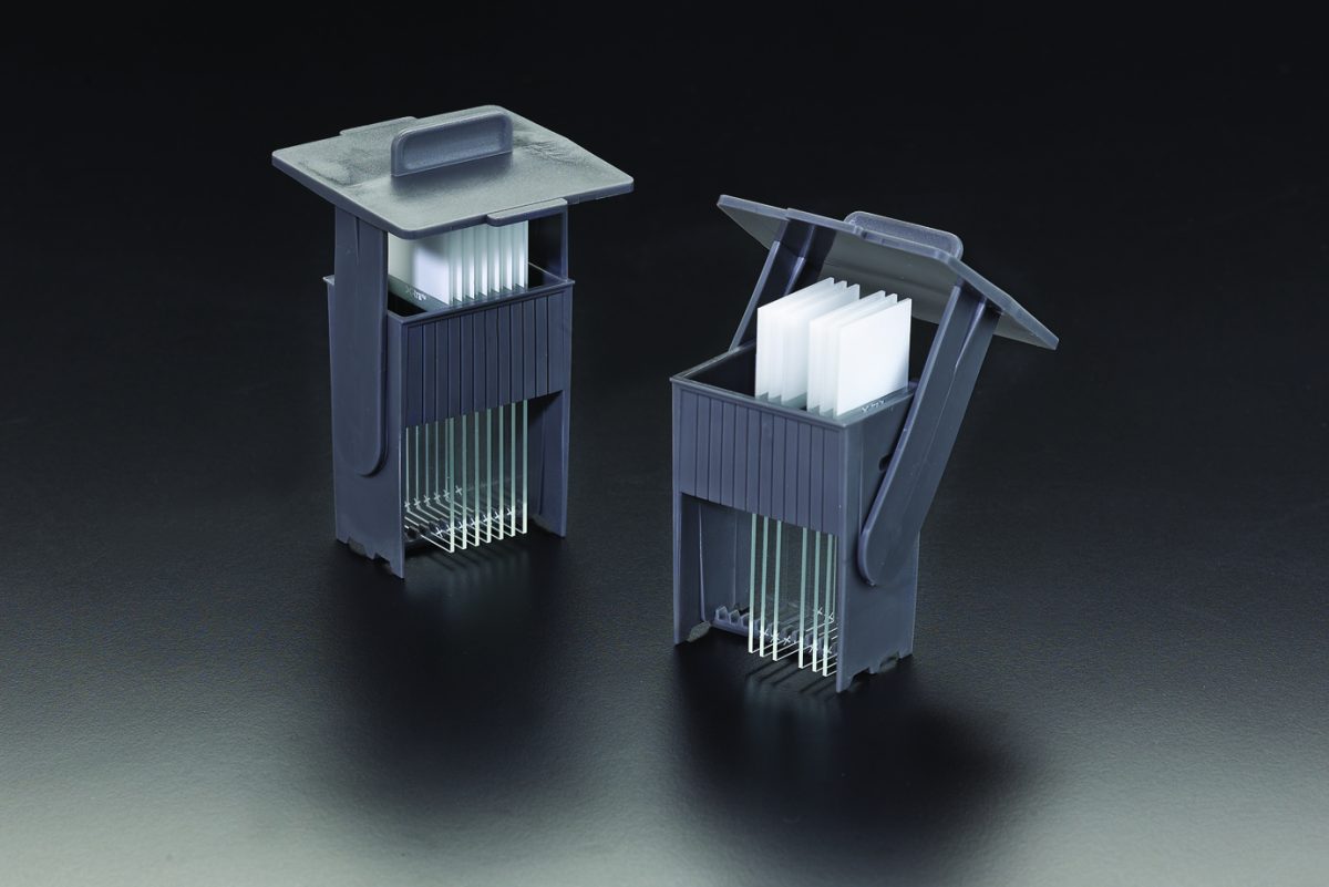 Easydip Slide Staining Rack Dark Grey (6/Case) | Buy Online at Hurst ...