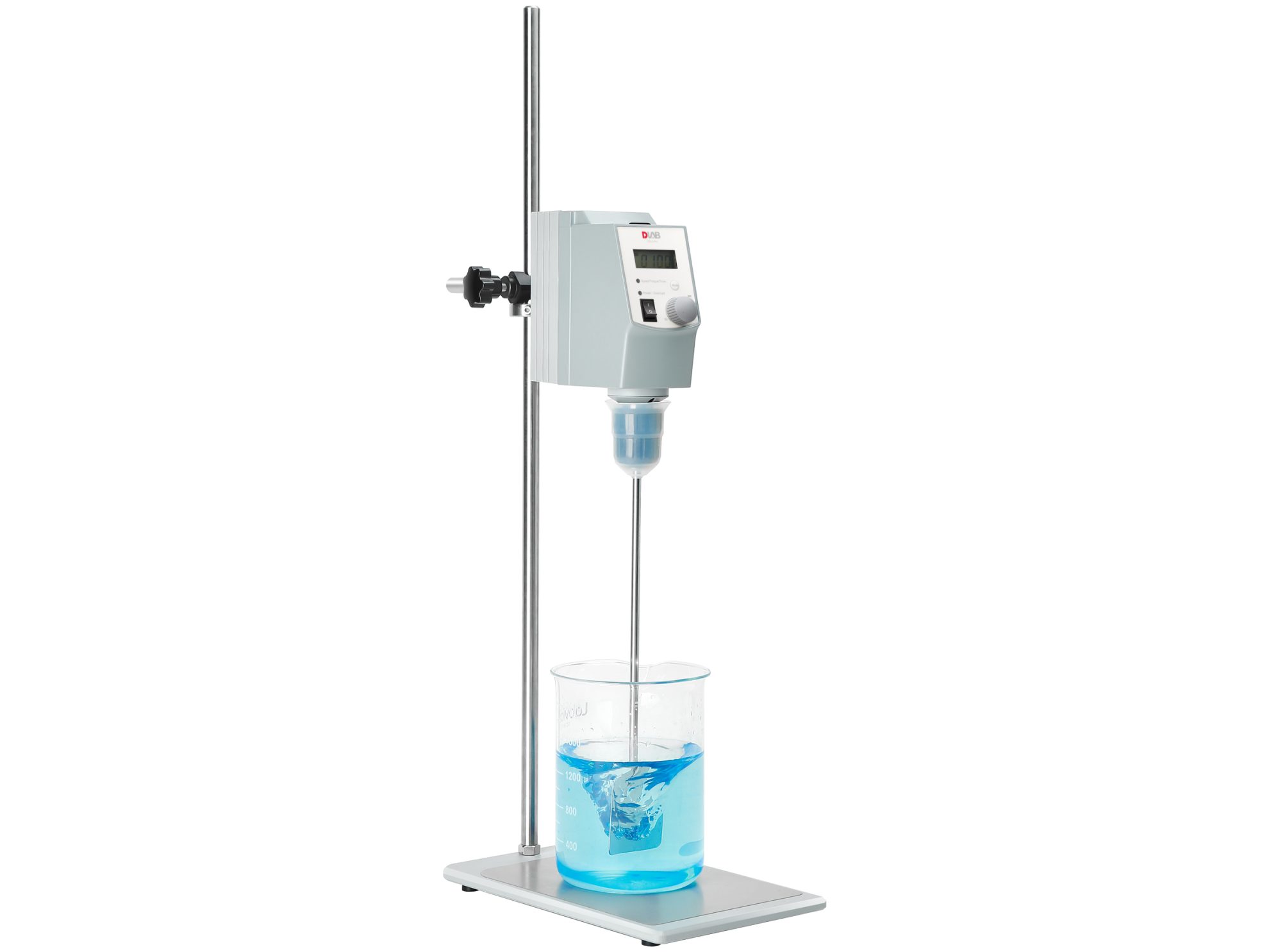 LCD Digital Enhanced Overhead Stirrer, Maximum Stirring quantity 40lt ...
