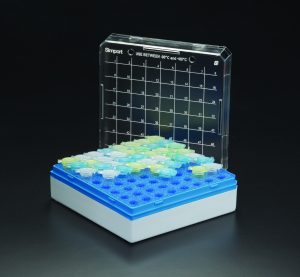 Microcentrifuge Tube Storage Box 64-Place (24/Case) | Buy Online at ...