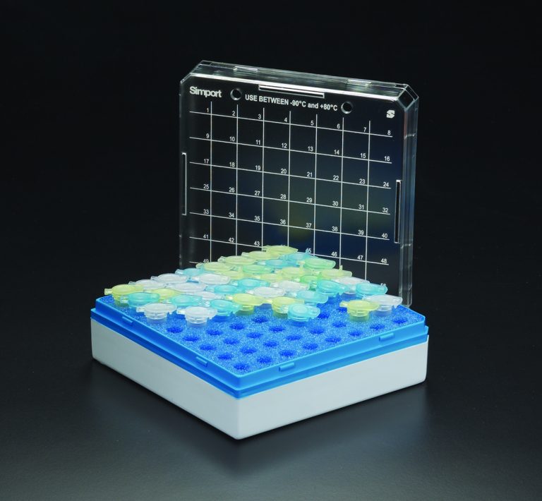 Microcentrifuge Tube Storage Box 64-Place (24/Case) | Buy Online at ...