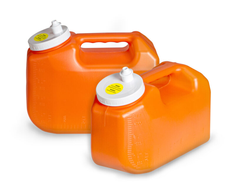 24hr urine collection container with device for vacuum tubes | Buy ...