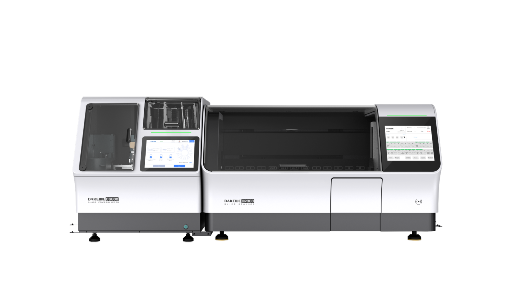 DP360 Automatic Slide Stainer with 26 Stations and CS600 Coverslipper ...